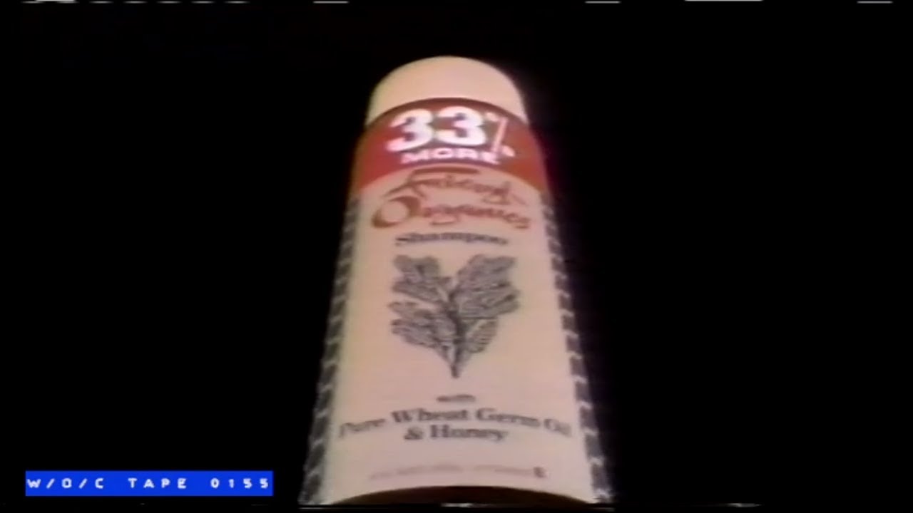 Faberge Organics Shampoo Commercial - 1985 - YouTube