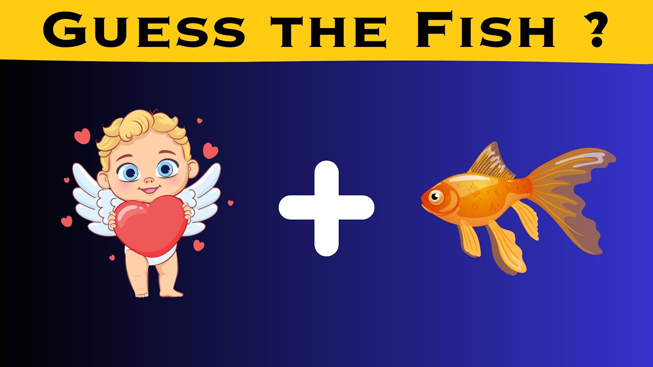 Guess the Fish quiz | Animal quiz | WORD RIDDLES - YouTube