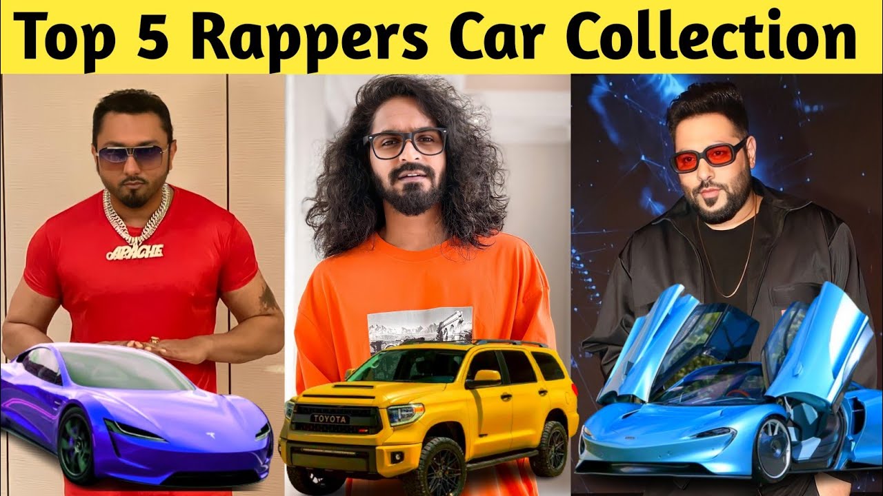 Top 5 Rappers New Cars | MC Stan, Emiway Bantai, Badshah, Honey Singh ...