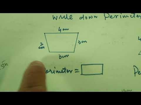 Finding Perimeter of closed figures. - YouTube