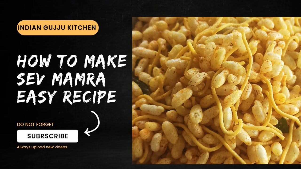 Sev mamra// sev permam// savoury Indian Gujju all-time favourite snack ...