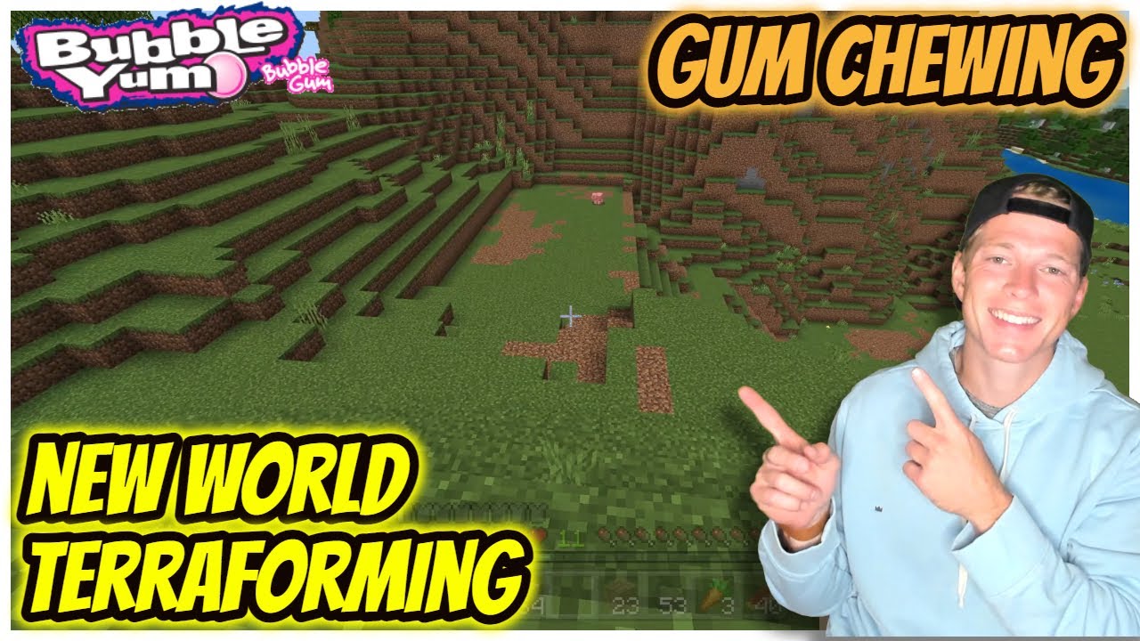 Minecraft ASMR | New World Terraforming 😴 - Gum Chewing & Whispering ...