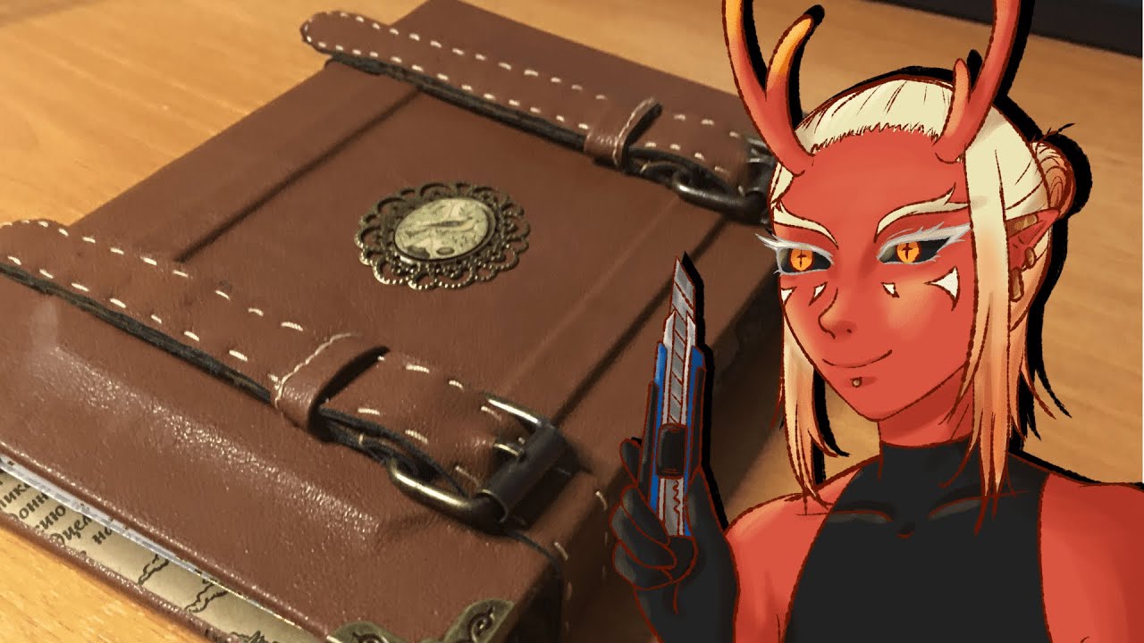 So I made a cool fantasy book - YouTube