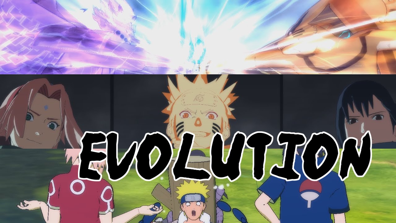 NARUTO STORM 4 - Team 7 evolution | Secret technique | Team Ultimate ...