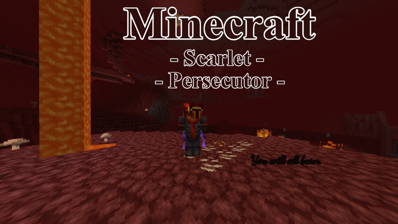 Minecraft, but Scarlet Persecutor BOSSFIGHT is EXTRAVAGANTLY EPIC ...