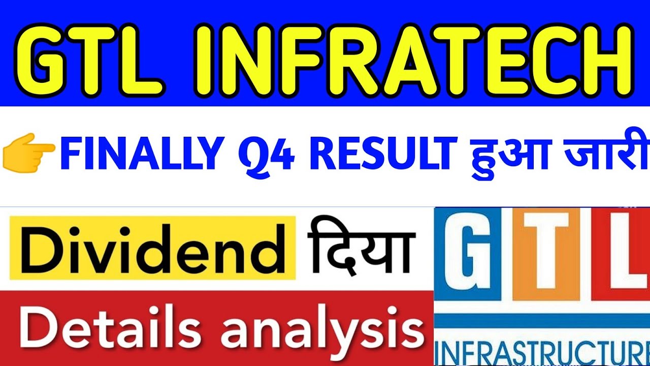 GTL Infra Share Latest News Today | GTL Infrastructure stock News Today ...