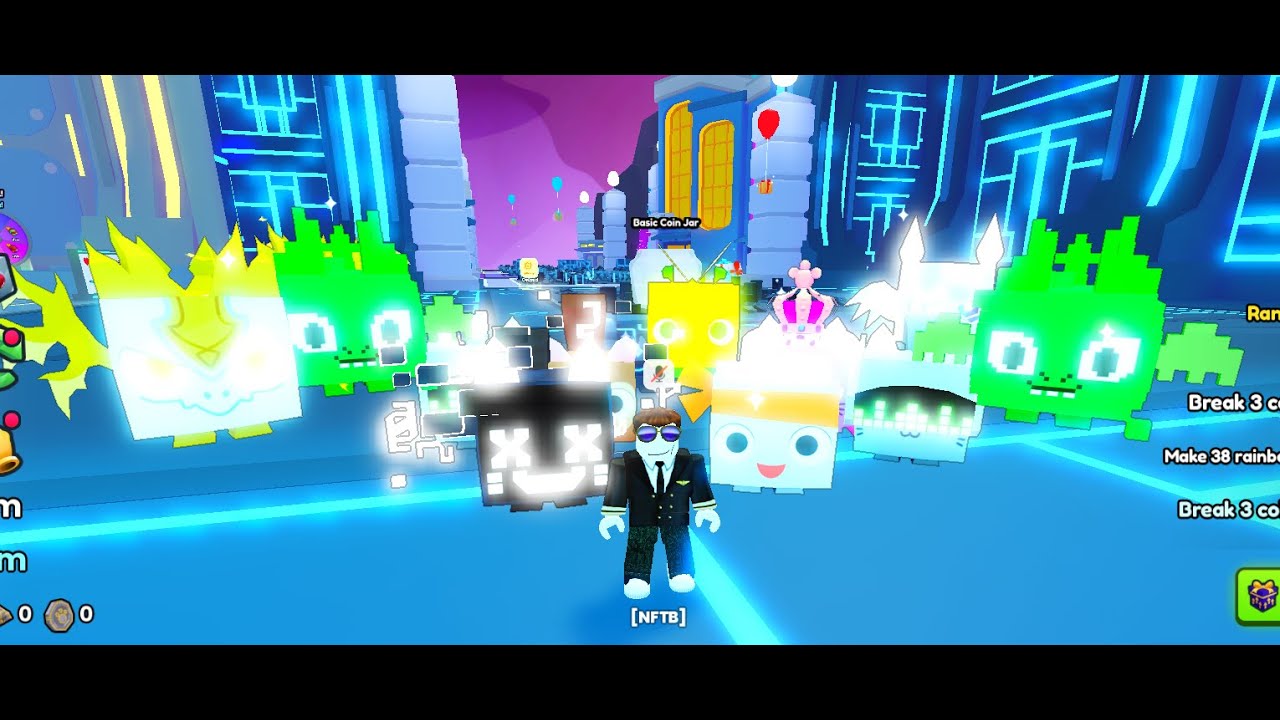 I opened merch codes, and THIS is what i got (rainbow hatchs) - PET SIM ...