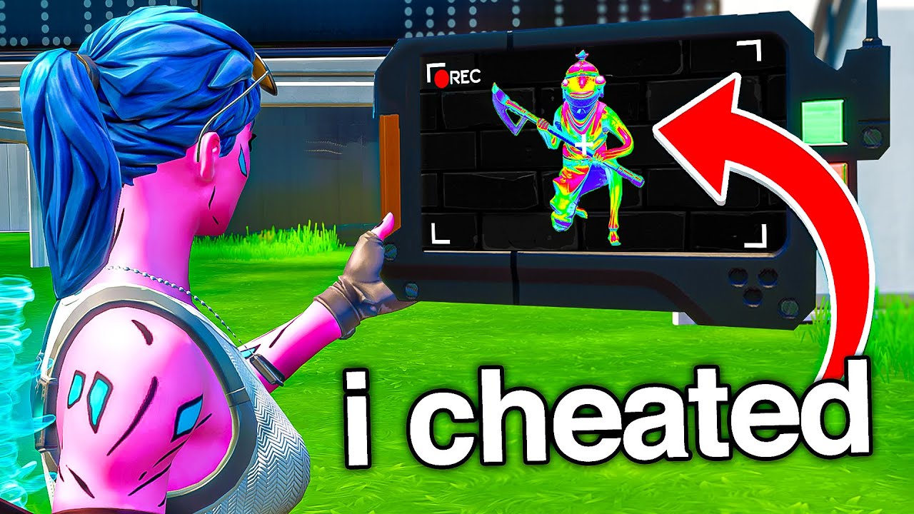 Using X-Ray Hacks To Cheat In $1000 Hide & Seek! (Fortnite) - YouTube