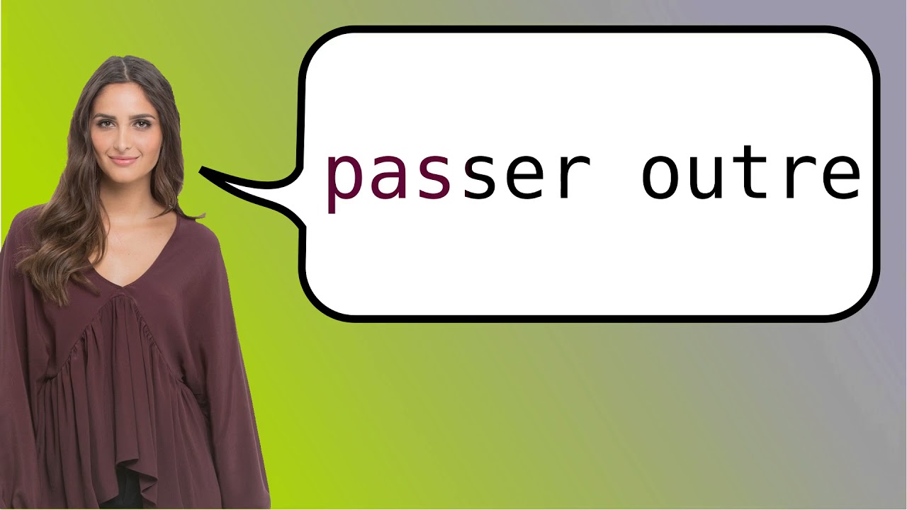 How to say 'connive at' in French? - YouTube