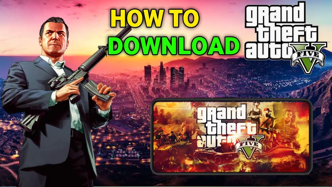 How to Download gta v on android | Download gta v in mobile | Best gta5 ...