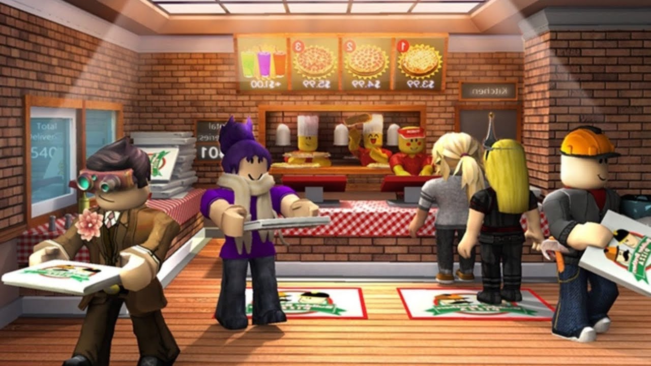 ROBLOX - Work At A Pizza Place Gameplay - YouTube