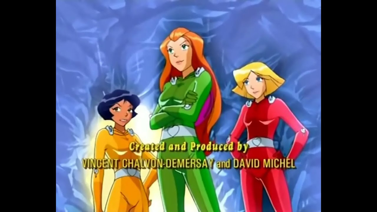 Totally Spies Theme Song Season 1 Cartoon Network Version High Quality Youtube