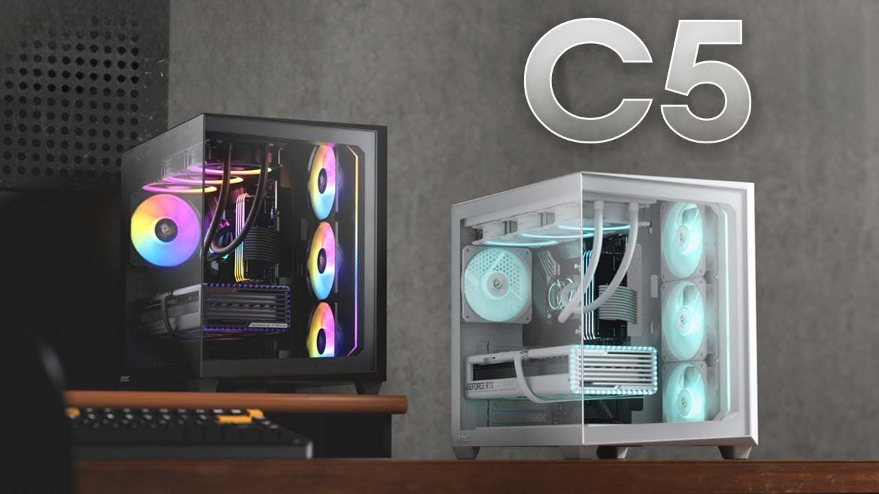 Antec C5: Elevating PC Gaming to New Heights - YouTube
