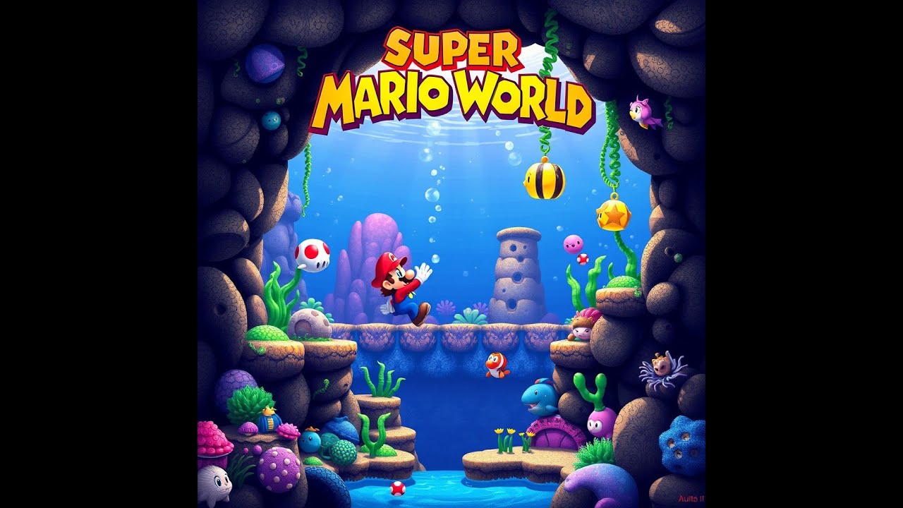 Super Mario World - Underwater Theme - YouTube