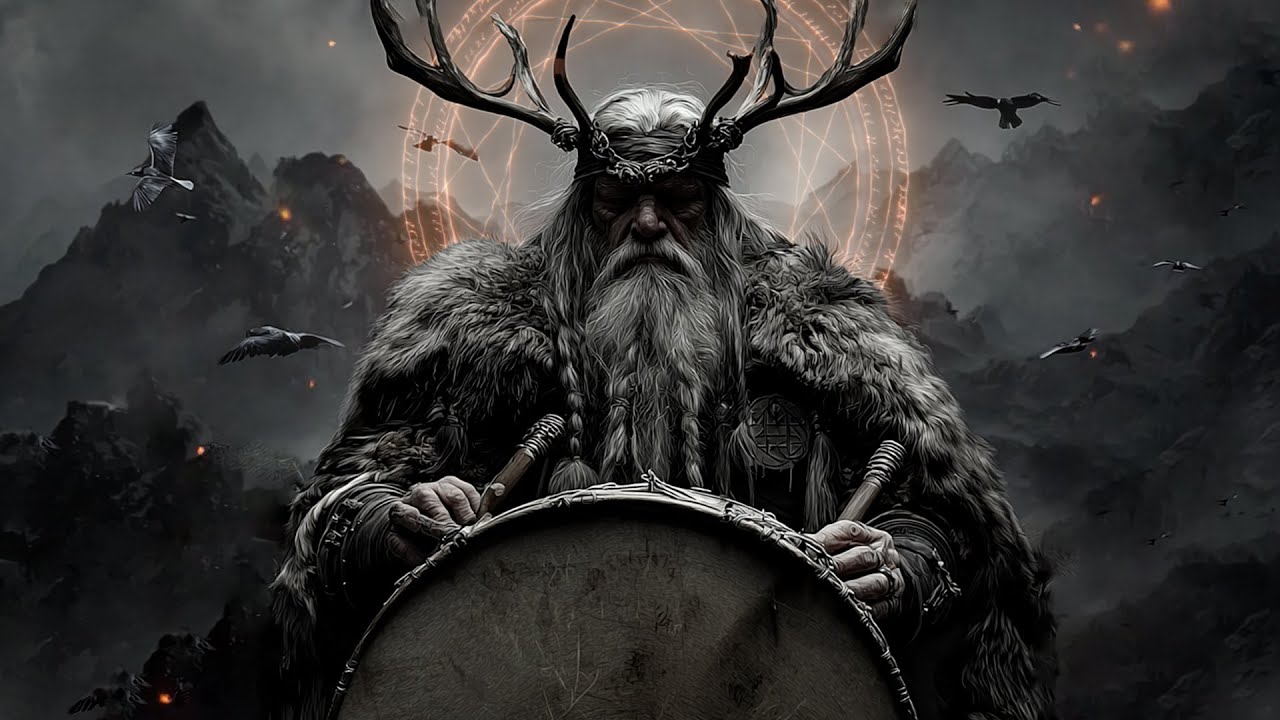 Vikings Ritual • Shamanic Drums and Chant 🛡️ Powerful Viking Music ...