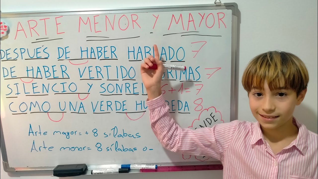 ARTE MAYOR Y MENOR EN UN POEMA💪😃🔥💥 - YouTube
