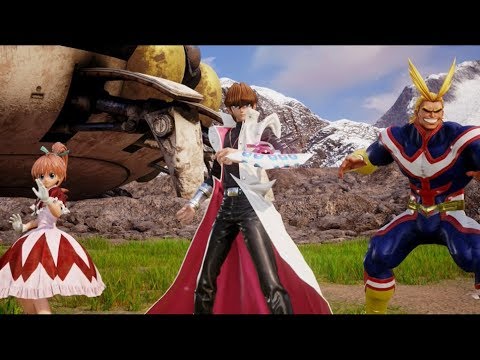 JUMP FORCE Seto Kaiba, Biscuit Krueger & All Might Gameplay! DLC 1 ...