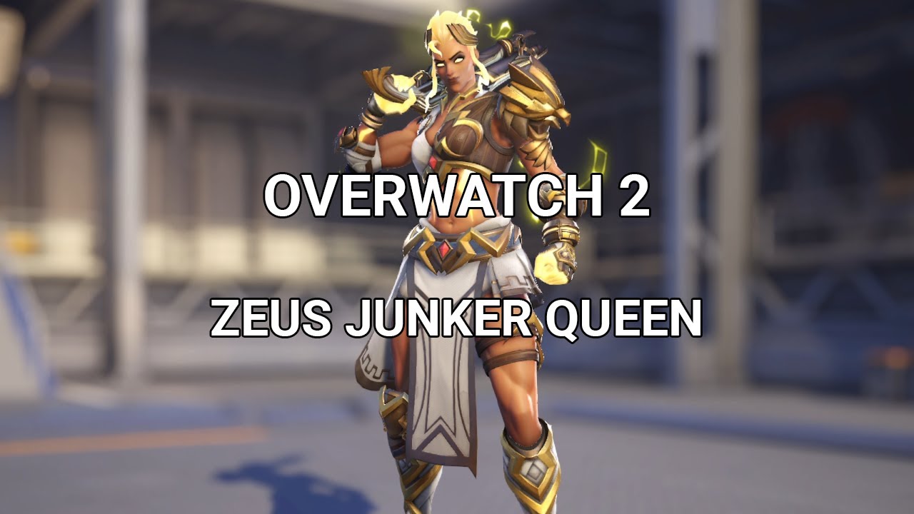 Overwatch 2 Zeus Junker Queen Mythic Skin OW2 - YouTube