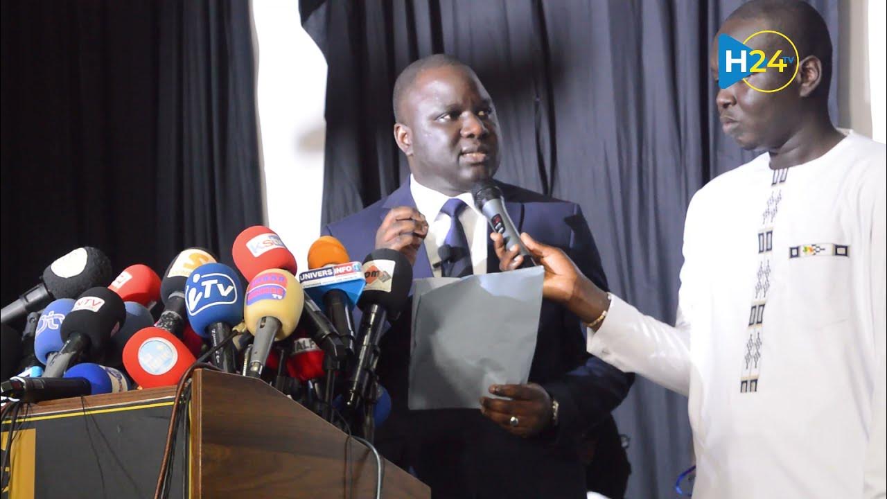 Conférence de presse de Dethie Fall - YouTube