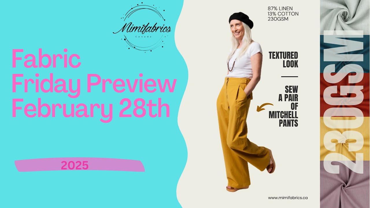 Fab Friday February 28th Preview with Mimifabrics - YouTube