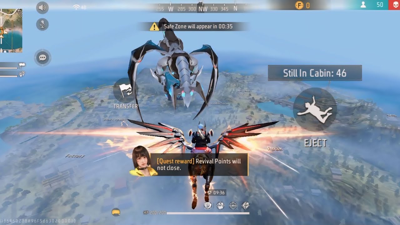Old free fire Factory King and Wukong King On Factory Roof Challenge ...