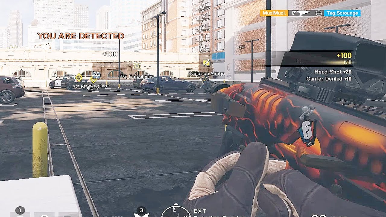 Defending From Outside - MuziMozzie Overpowered - Rainbow Six Siege ...
