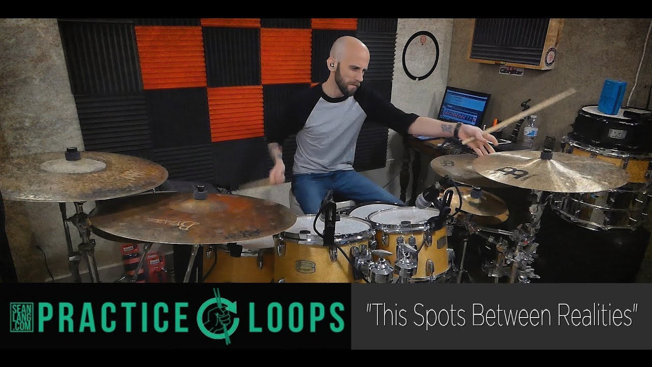 Drumless Practice Loops - "Thin Spots Between Realities" - Drums by Chris Langan - YouTube