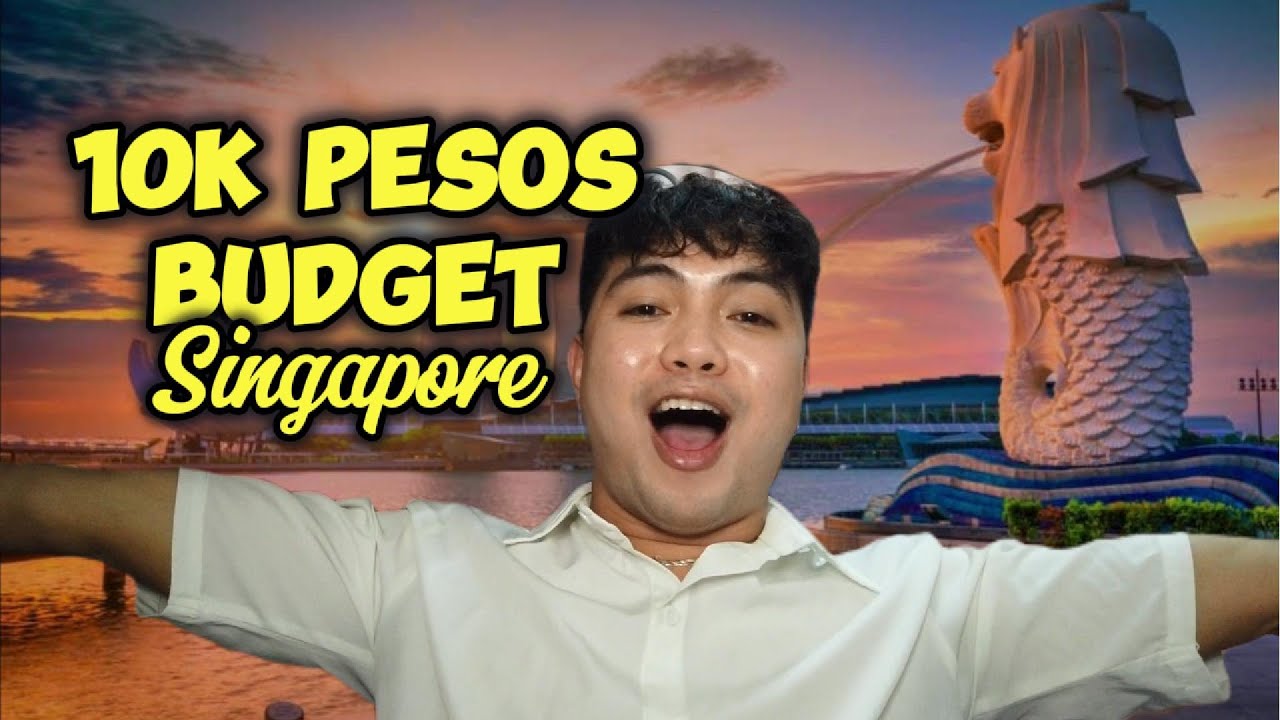 10K PESOS BUDGET TRAVEL IN SINGAPORE | 3D2N RAMPA SINGAPORE - YouTube