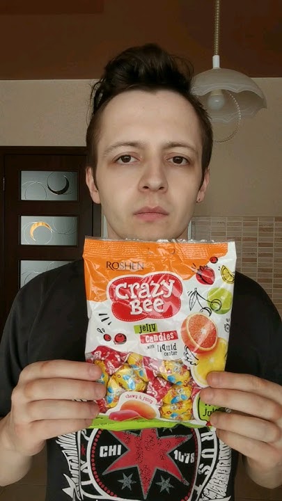 ЖЕЛЕЙНЫЕ КОНФЕТЫ БЕШЕНАЯ ПЧЕЛКА РОШЕН ЖЕЛЕЙКИ С СОКОМ Crazy Bee Roshen