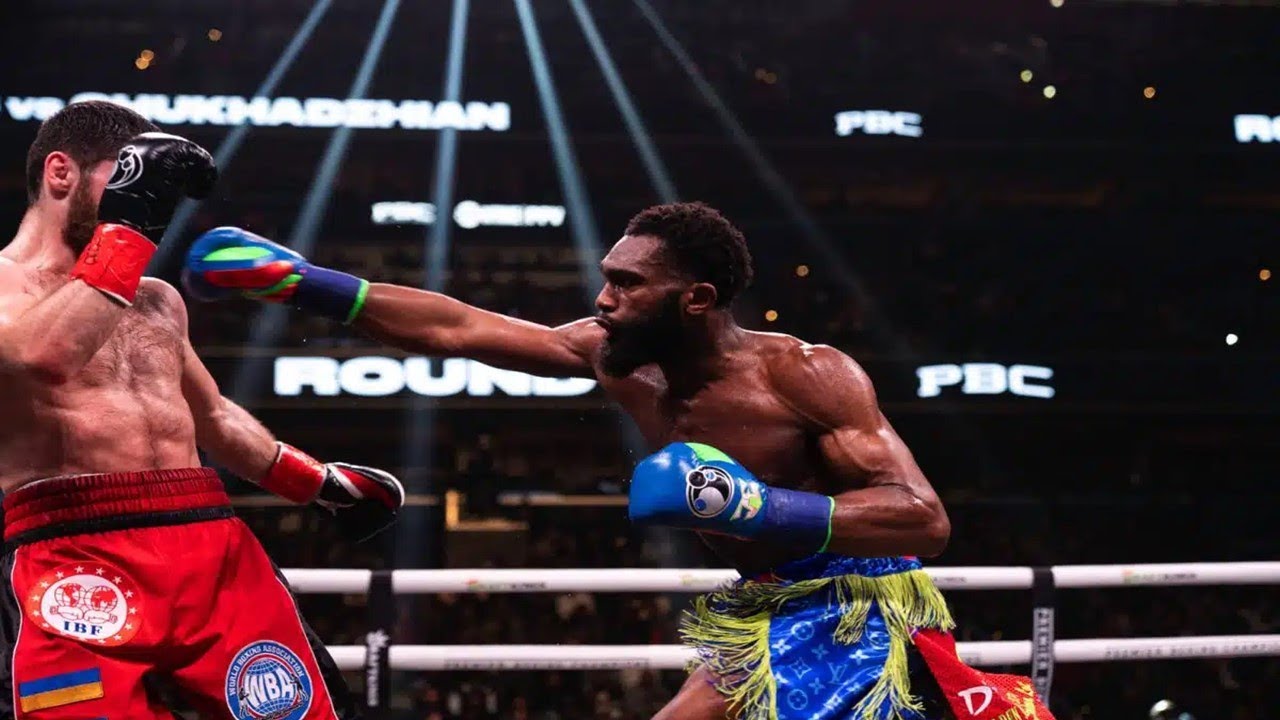 Jaron "BOOTS" Ennis is in a lose-lose situation. Never seen a fighter's ...