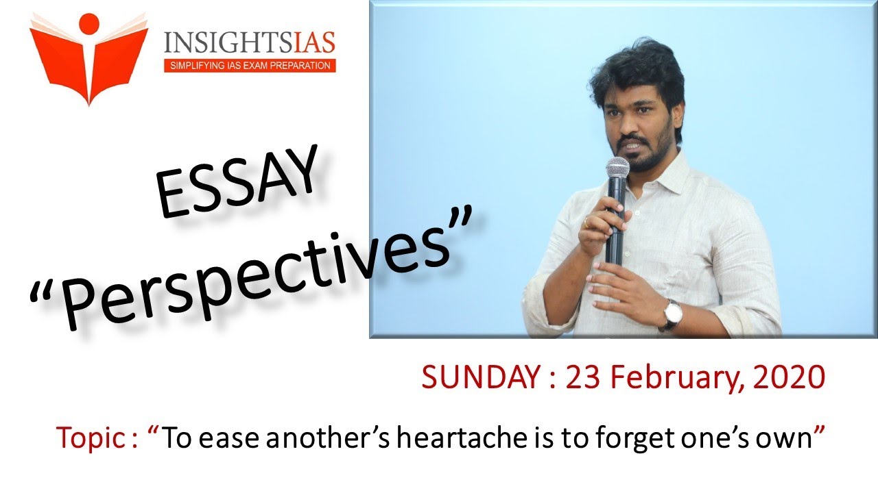 Insights Essay Perspectives Feb 23, 2020 - YouTube