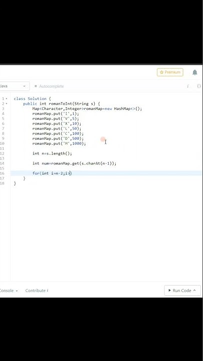 13 Leetcode Solution Roman To Integer Dsa Datastructures Algorithm