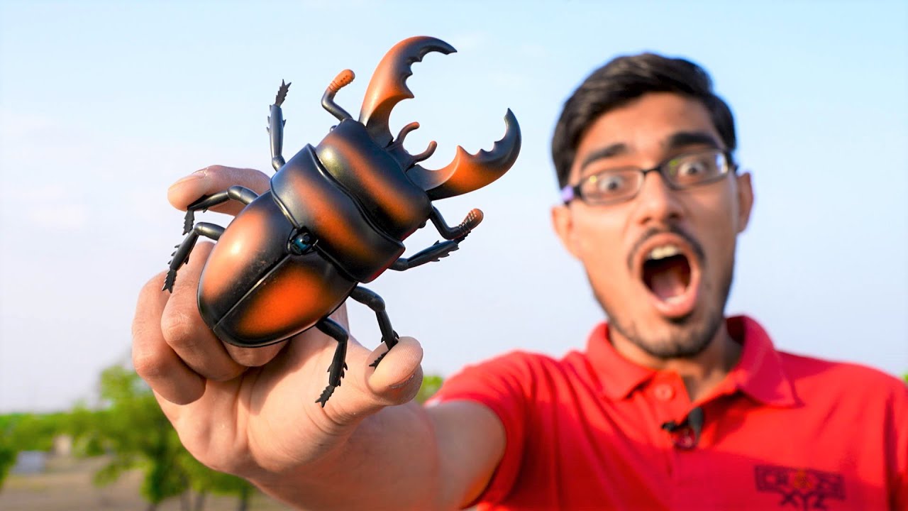 Unboxing Remote Controlled Beetle🐞 | रिमोट से चलने वाला कीड़ा | - YouTube