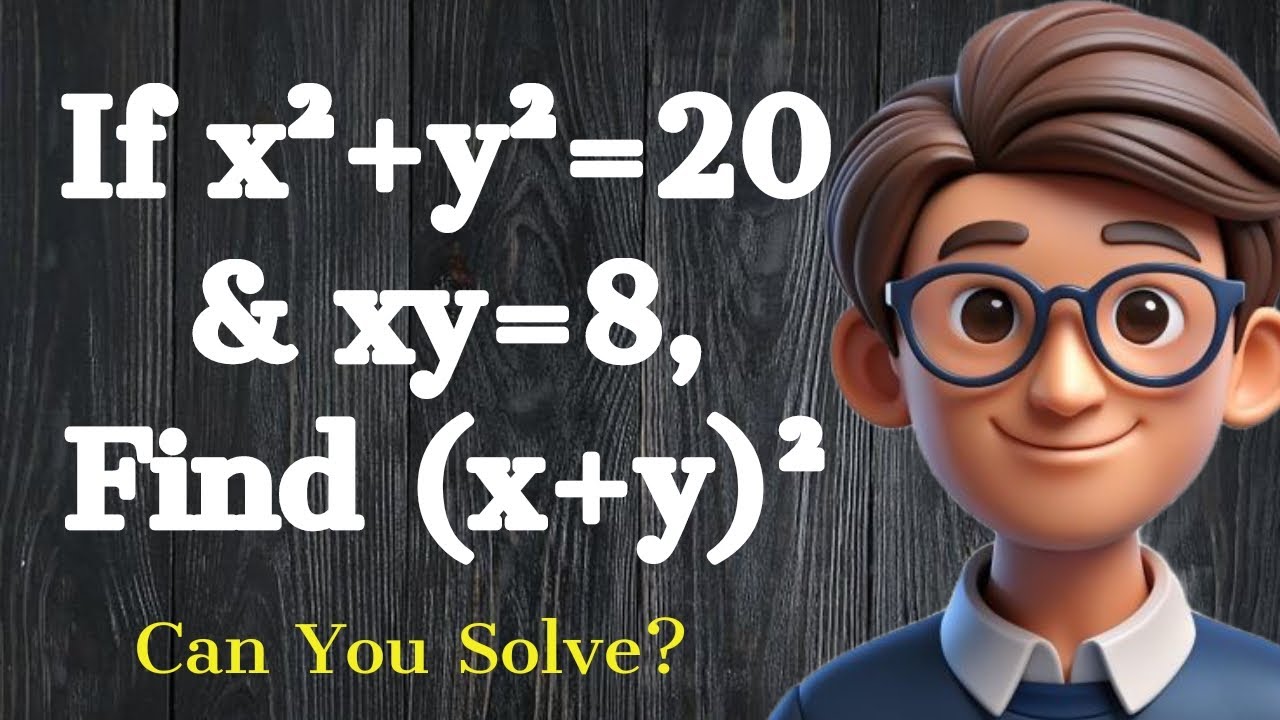 Germany: A Nice Olympaid Algebraic Identify Maths: Can You Solve this ...