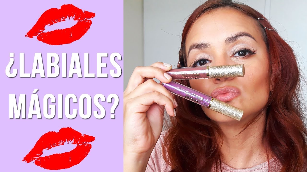¿Labiales mágicos? GLITTER MAGIC LA GIRL - YouTube