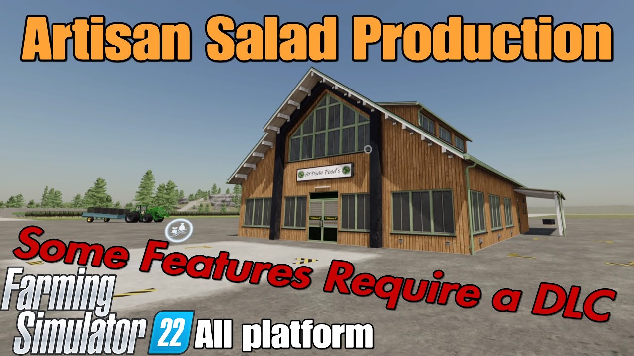 Artisan Salad Production / FS22 mod for all platforms - YouTube