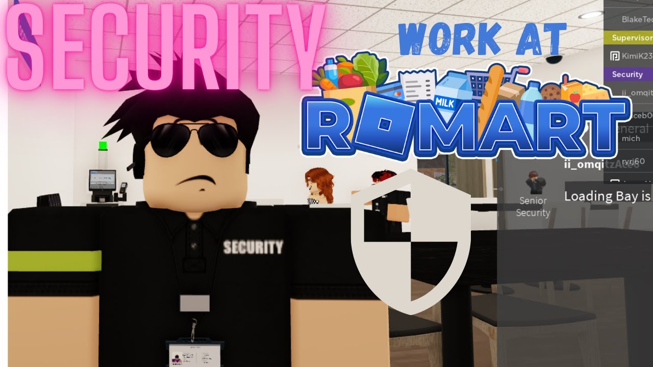 [Day 1] [Security] I work in Romart (Roblox) #Romart - YouTube