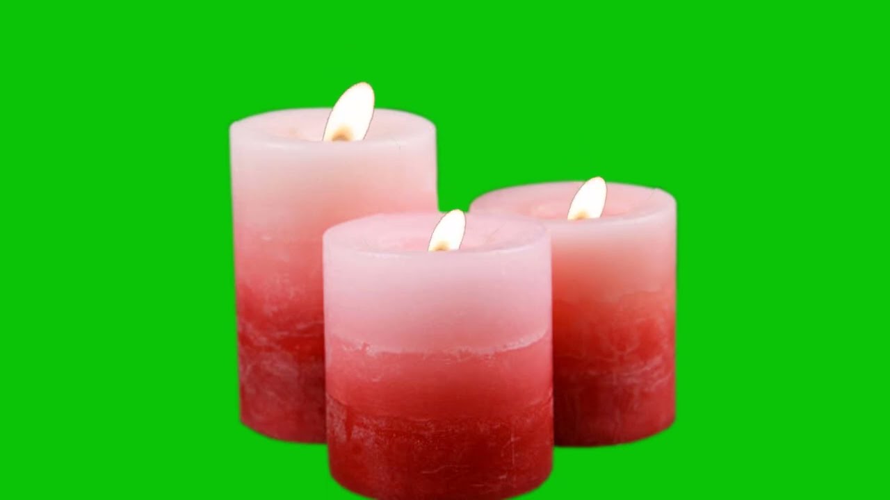 Candle Green Screen Effect FHD Video !! Candle Flame Blowing Green ...
