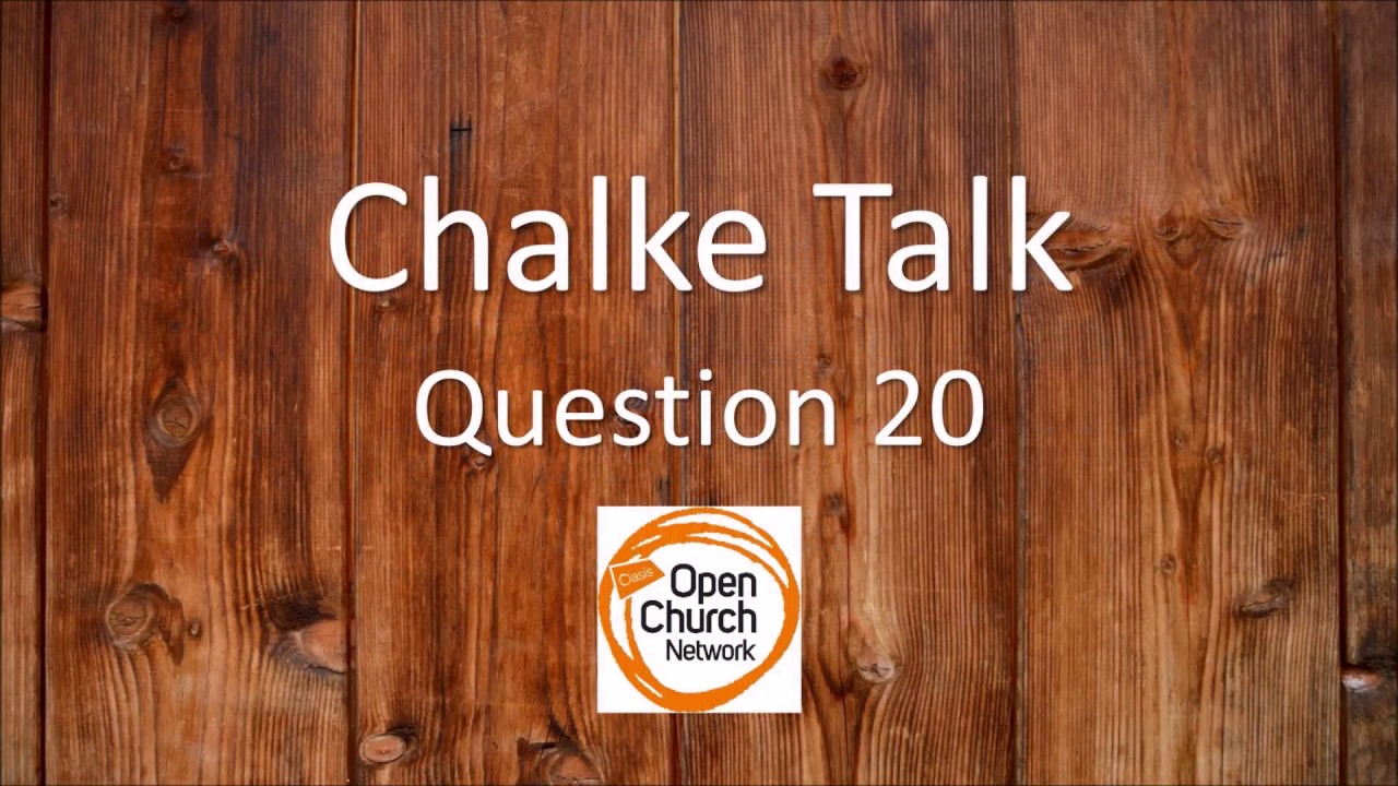 Chalke Talk 20: Jesus got angry – but only with the religious - YouTube