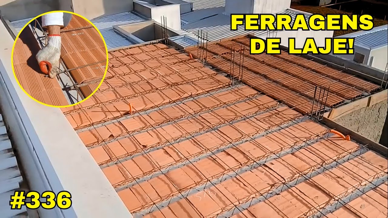 #336- Ferragens em laje forro e piso - YouTube