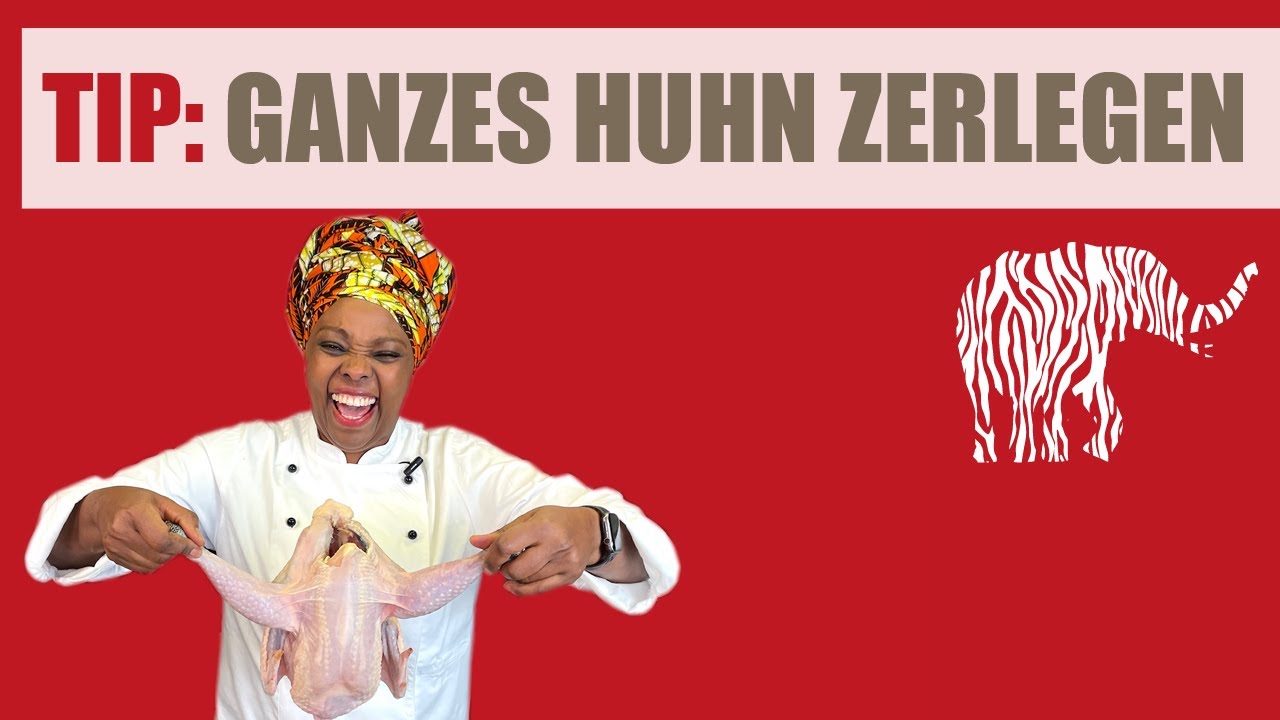 Ein ganzes Huhn richtig, schnell und einfach zerlegen - YouTube