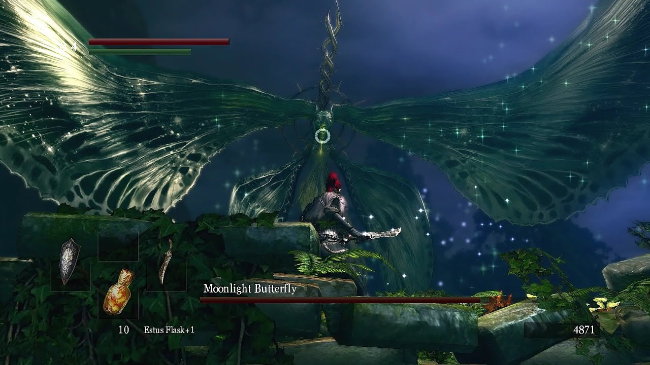 Dark Souls PC Playthrough pt7 - Darkroot Garden/Ash Lake: Moonlight ...