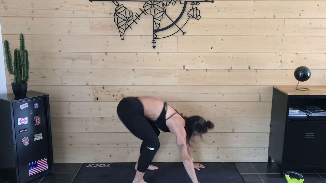 Burpees up-down exercice - YouTube