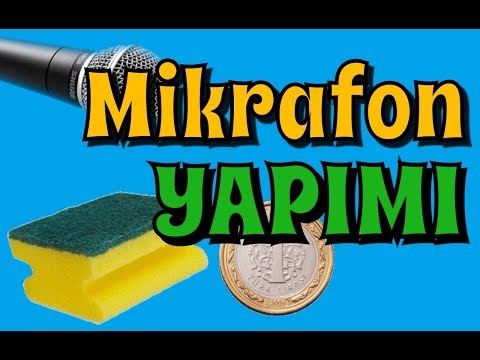 Evde Bulabileceğiniz Malzemelerle Mikrofon Yapımı !