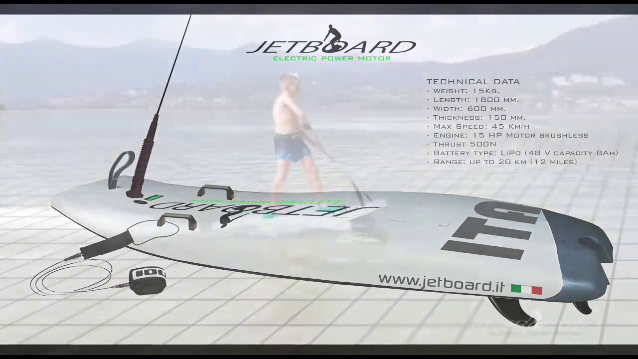 Jetboard.it /jetsurf First Test _ Homemade - YouTube