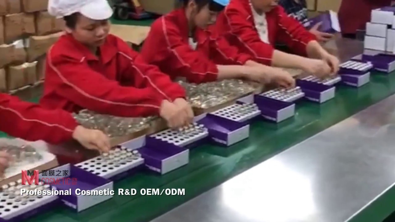 MM Cosmetic Packaging Product Process - YouTube