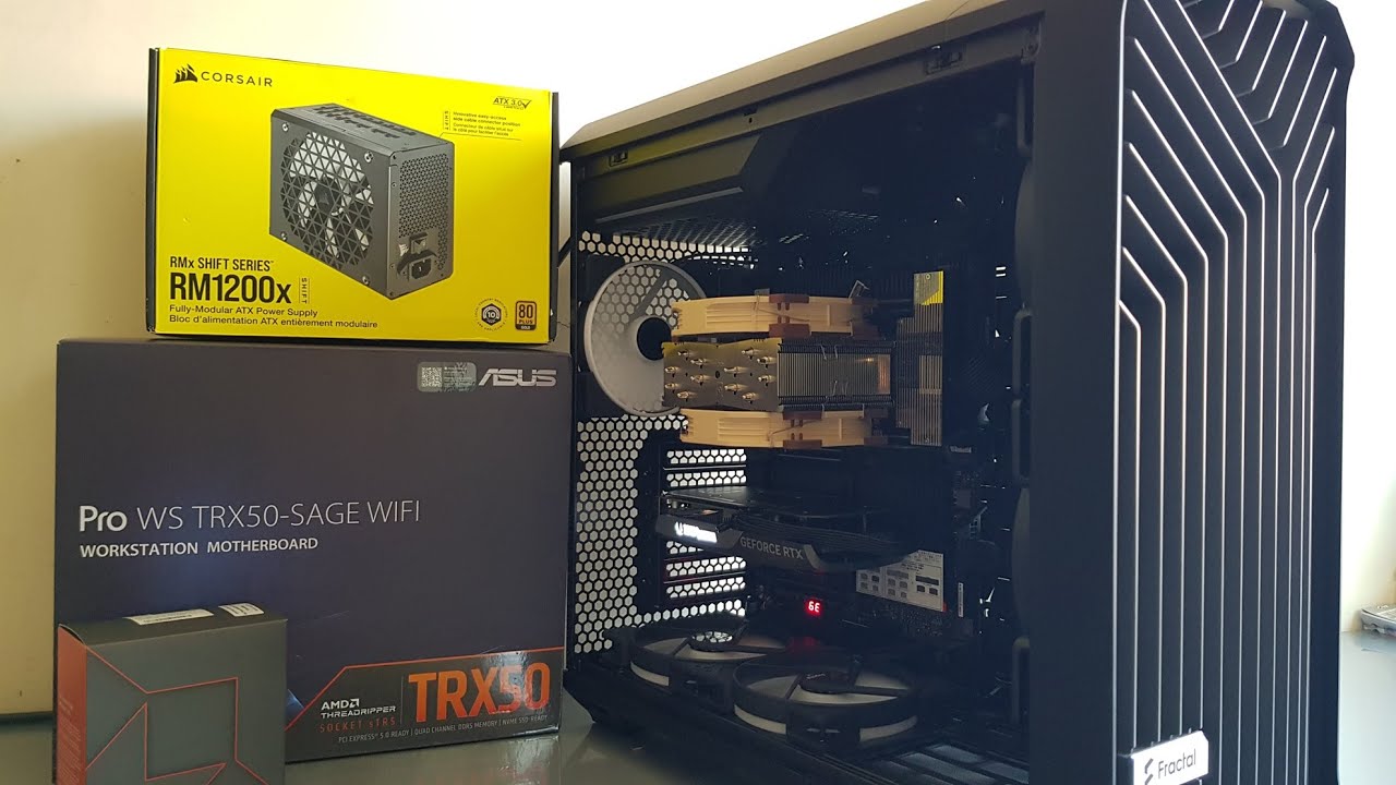 AMD Threadripper 7980X PC Build and Benchmark Test - YouTube