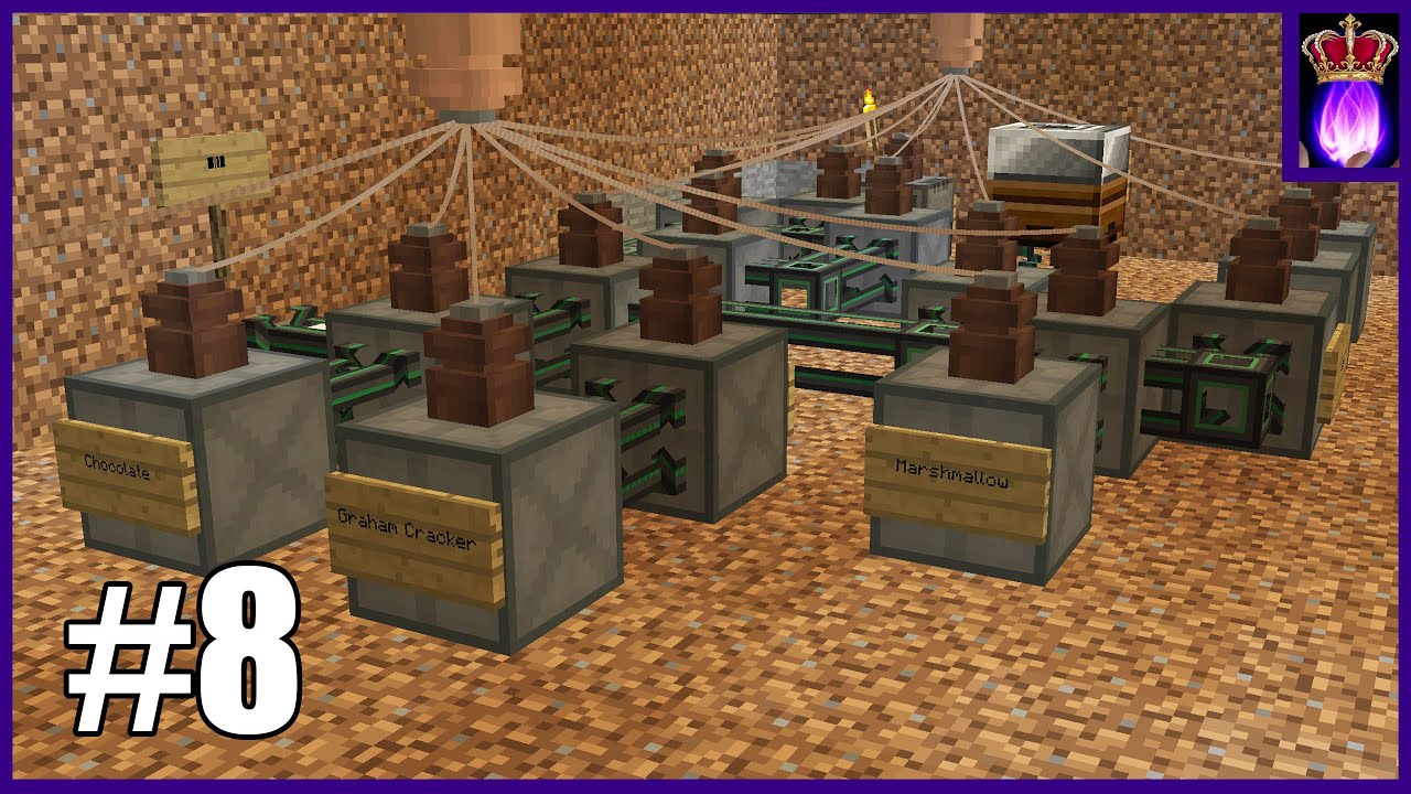 Enigmatica 2: Episode 8 - Smore Assembly Line - YouTube