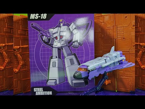 Astrotrain Mach fans toys 3ed party mft ms-18 - YouTube