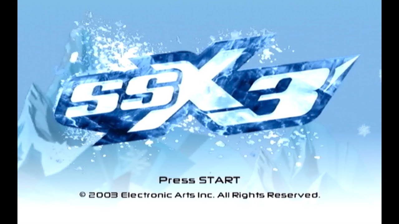 SSX 3 Title Screen (PS2, Xbox, GameCube) - YouTube